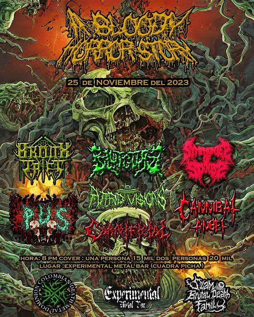 Evento A Bloody Horror Story|Conciertos, Festivales.