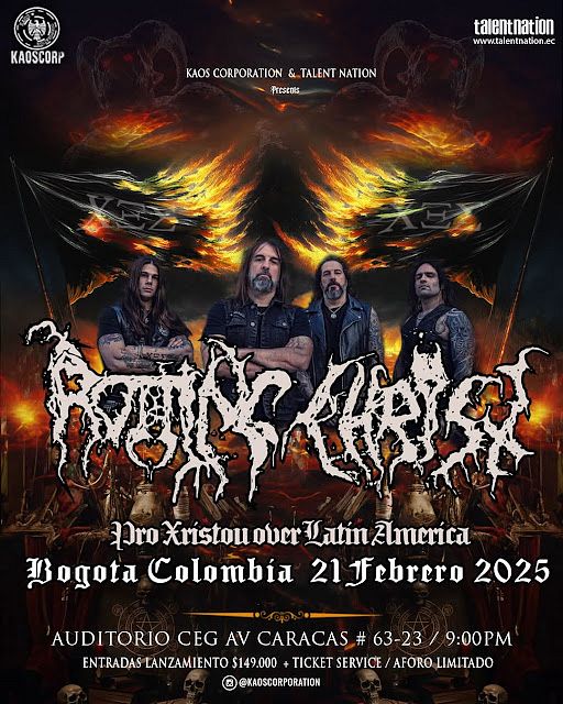 Evento Rotting Christ|Conciertos, Festivales.