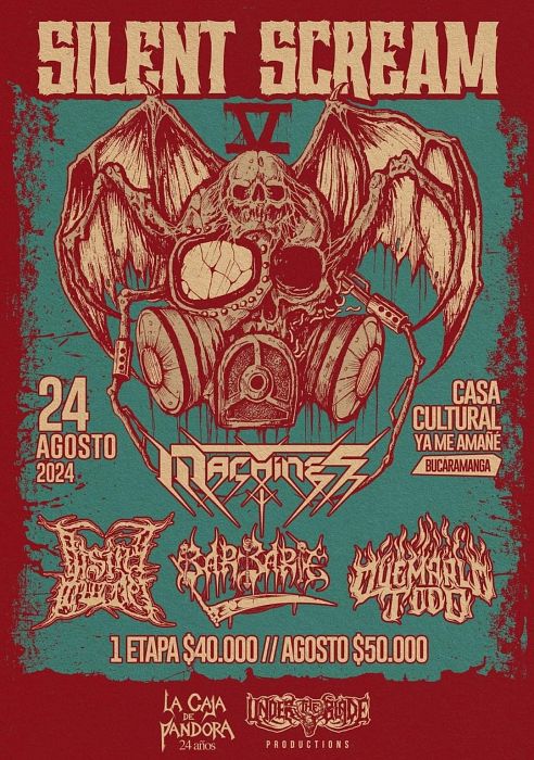 Evento Silent Scream|Conciertos, Festivales.